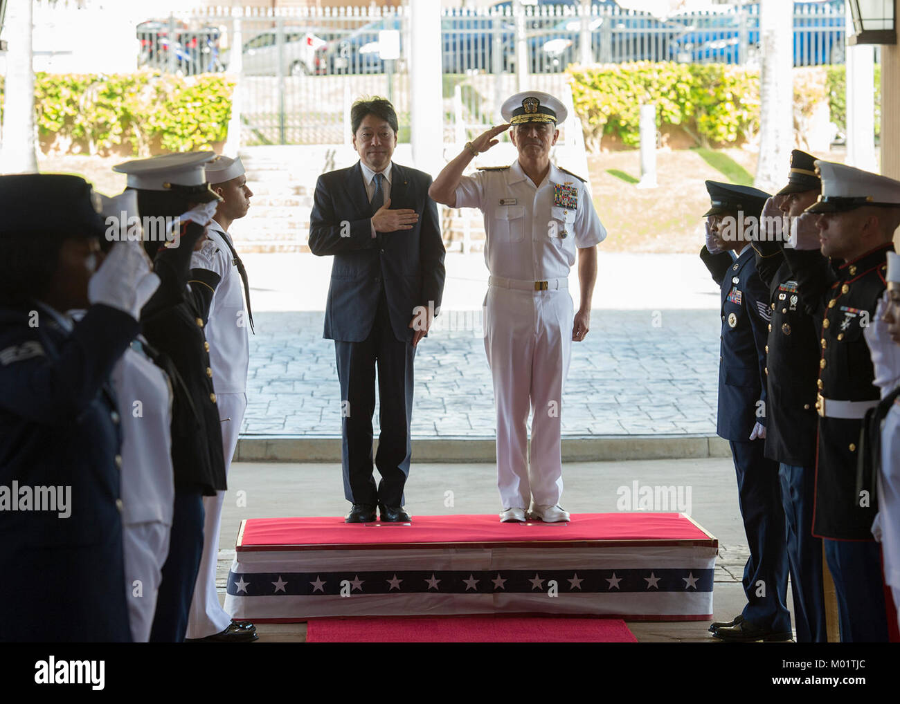 CAMP H.M. SMITH, Hawaii (Jan. 09, 2018)—Adm. Harry Harris, commander of ...