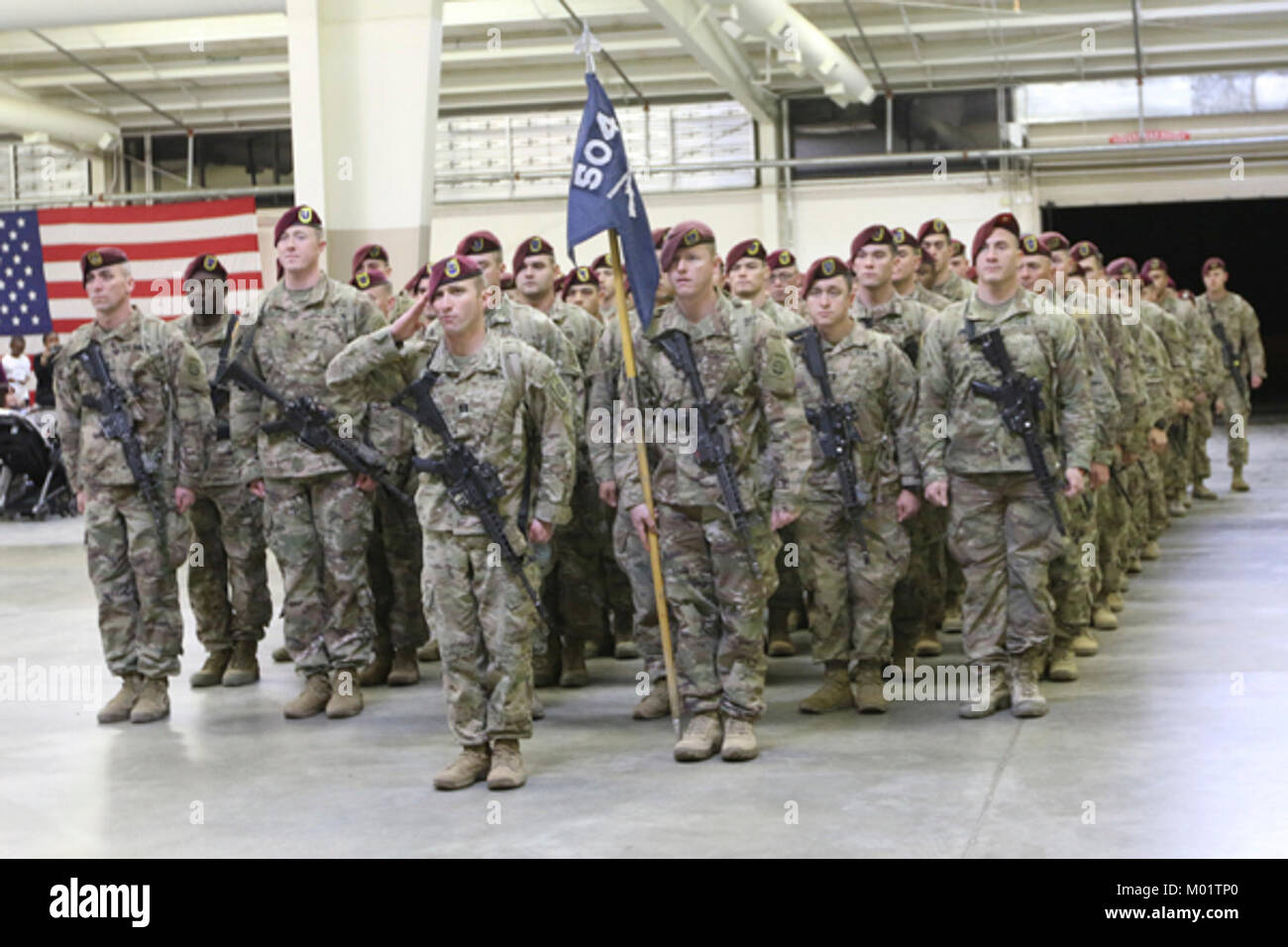 Paratroopers assigned to 1st Brigade Combat Team, 82nd Airborne ...