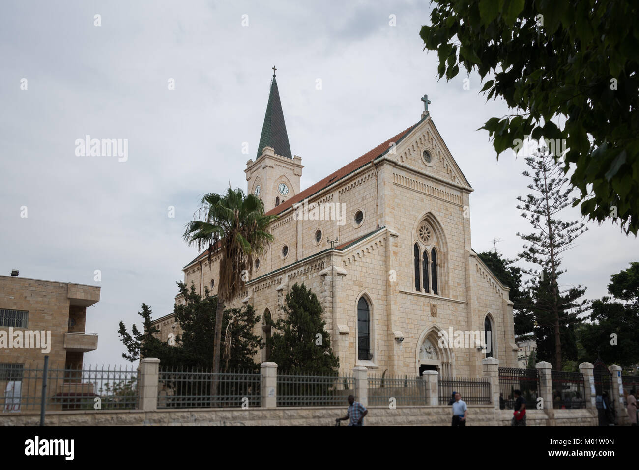 A walk along Yefet Street in Jaffa, Israel Stock Photo - Alamy
