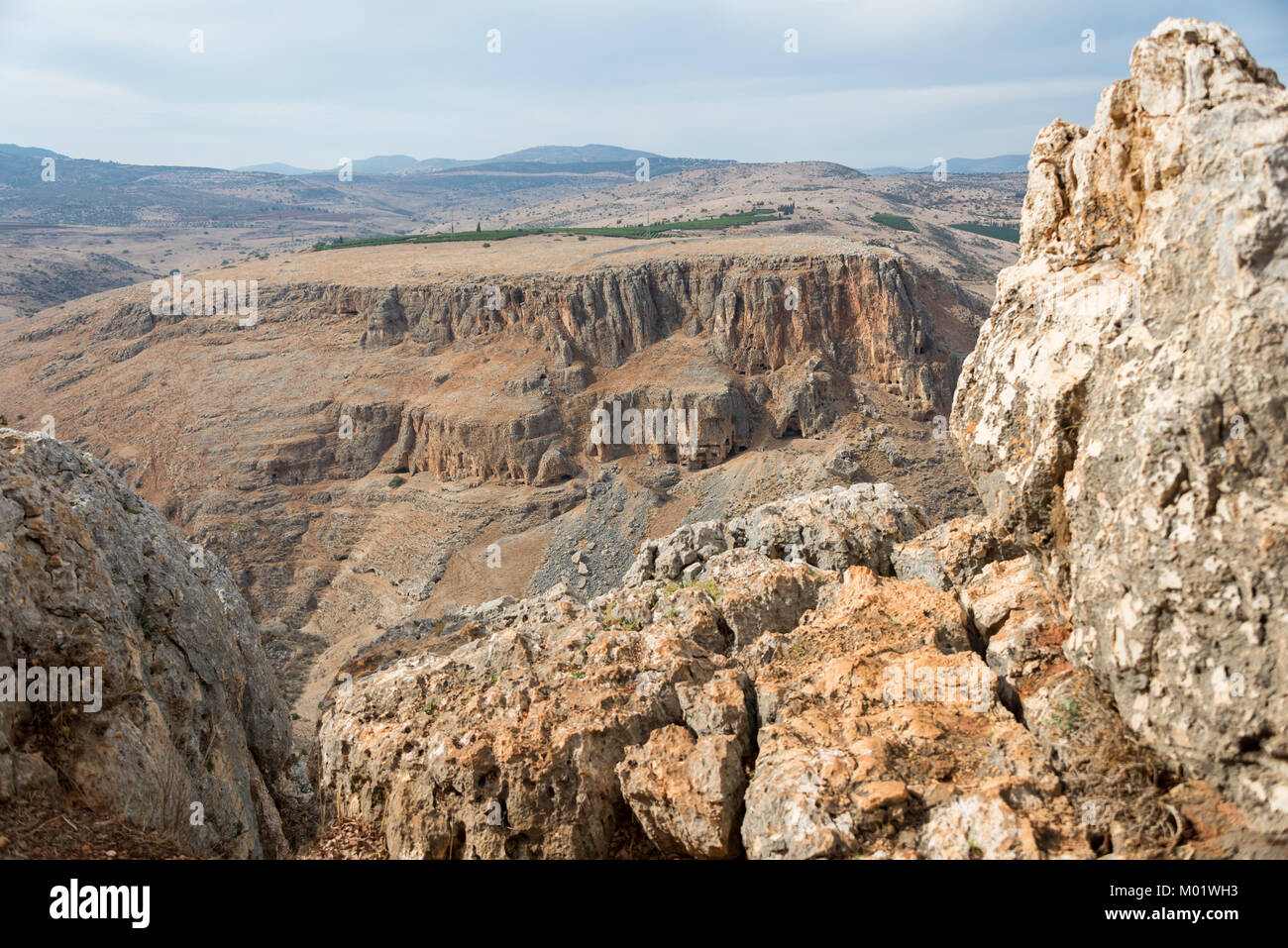 Arbel Nature Reserve And National Park, Israel Stock Photo - Alamy