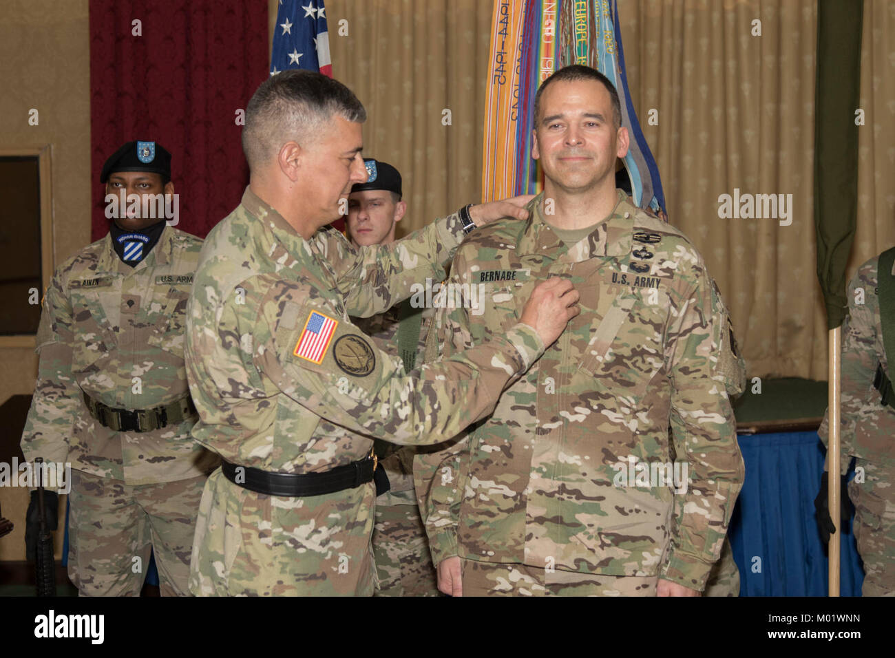 Brig. Gen. Sean C. Bernabe, commander, Task Force Marne, 3rd Infantry ...
