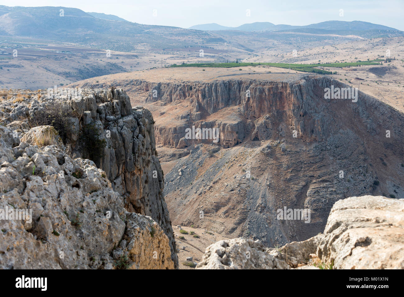 Arbel Nature Reserve And National Park, Israel Stock Photo - Alamy