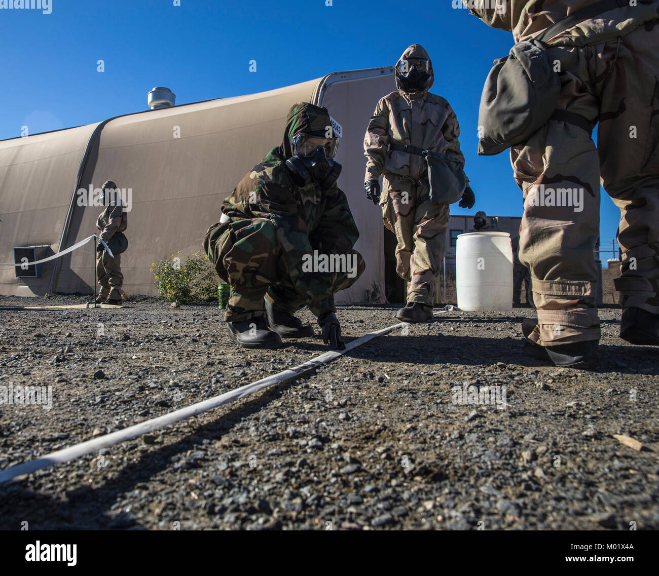 U.S. Marines with Headquarters Regiment, 1st Marine Logistics Group ...