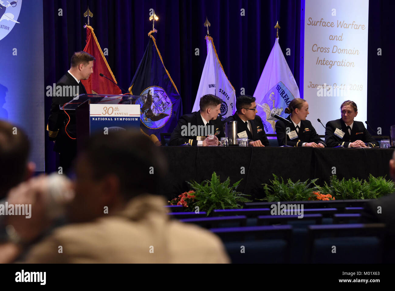CITY, Va. (Jan. 11, 2018) Capt. Jon Duffy, commodore, Destroyer ...
