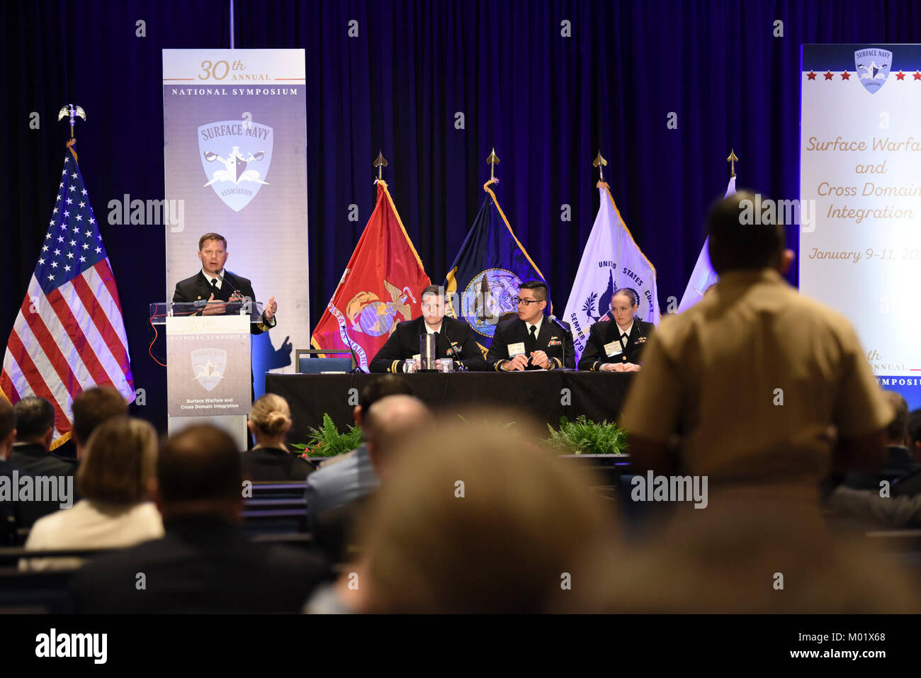 CITY, Va. (Jan. 11, 2018) Capt. Jon Duffy, commodore, Destroyer ...