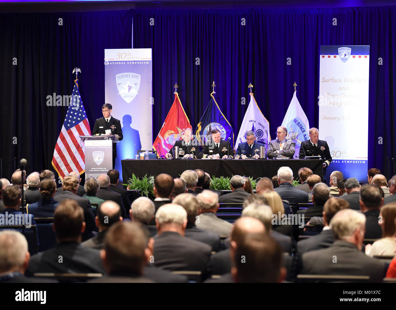 CITY, Va. (Jan. 11, 2018) Vice Adm. David C. Johnson, Principal ...