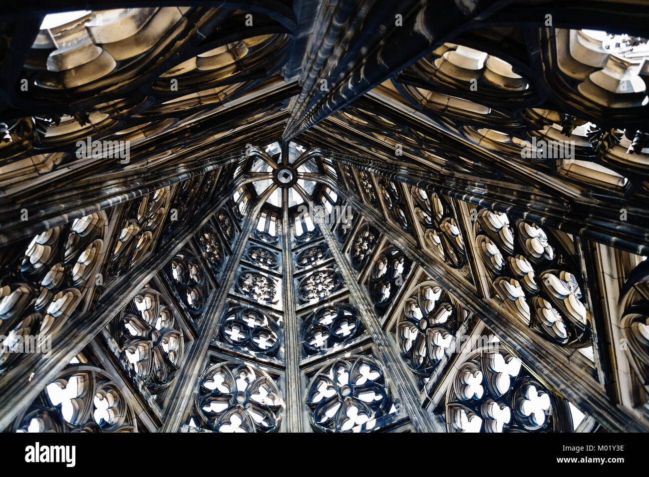 Cologne cathedral inside spire hi-res stock photography and images - Alamy