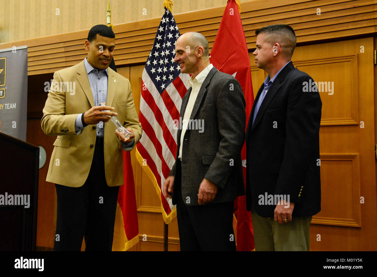 U.S. Army Chaplain (Col.) B. Gregory Edison, left, U.S. Army Europe ...