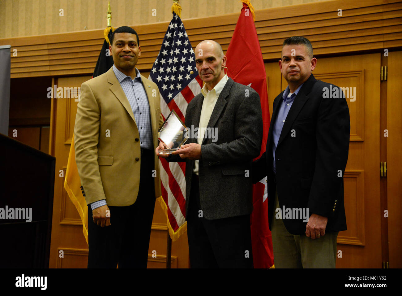 U.S. Army Chaplain (Col.) B. Gregory Edison, left, U.S. Army Europe ...