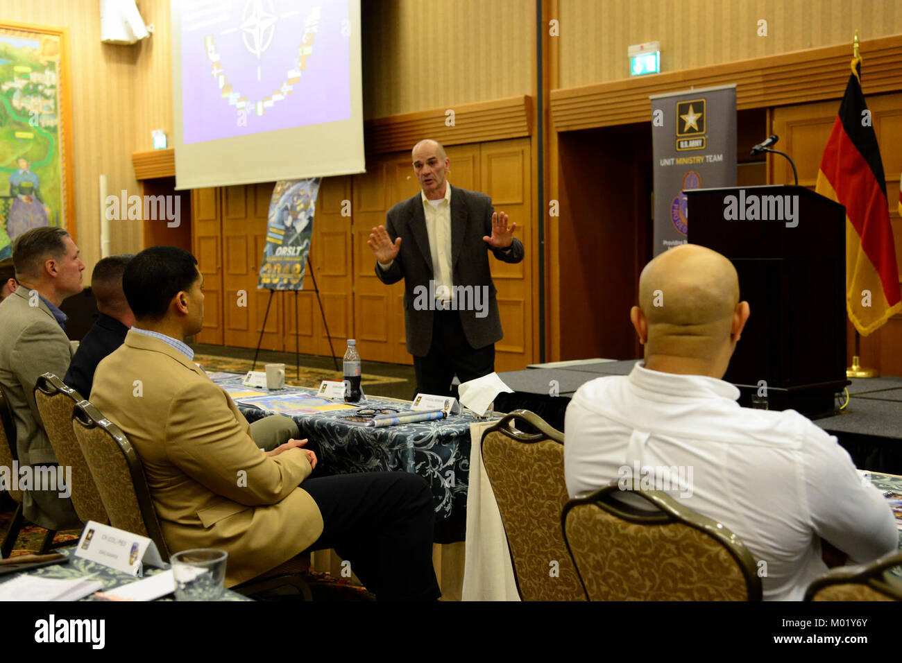U.S. Army Maj. Gen. John Gronski, U.S. Army Europe Deputy Commanding ...