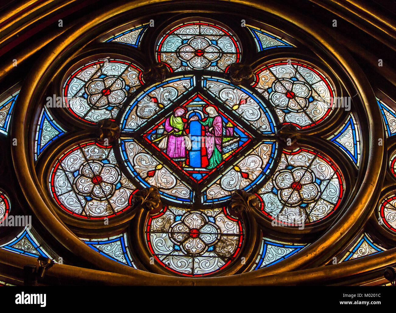 PARIS, FRANCE, MARCH 16, 2017 : Interiors and architectural details of ...