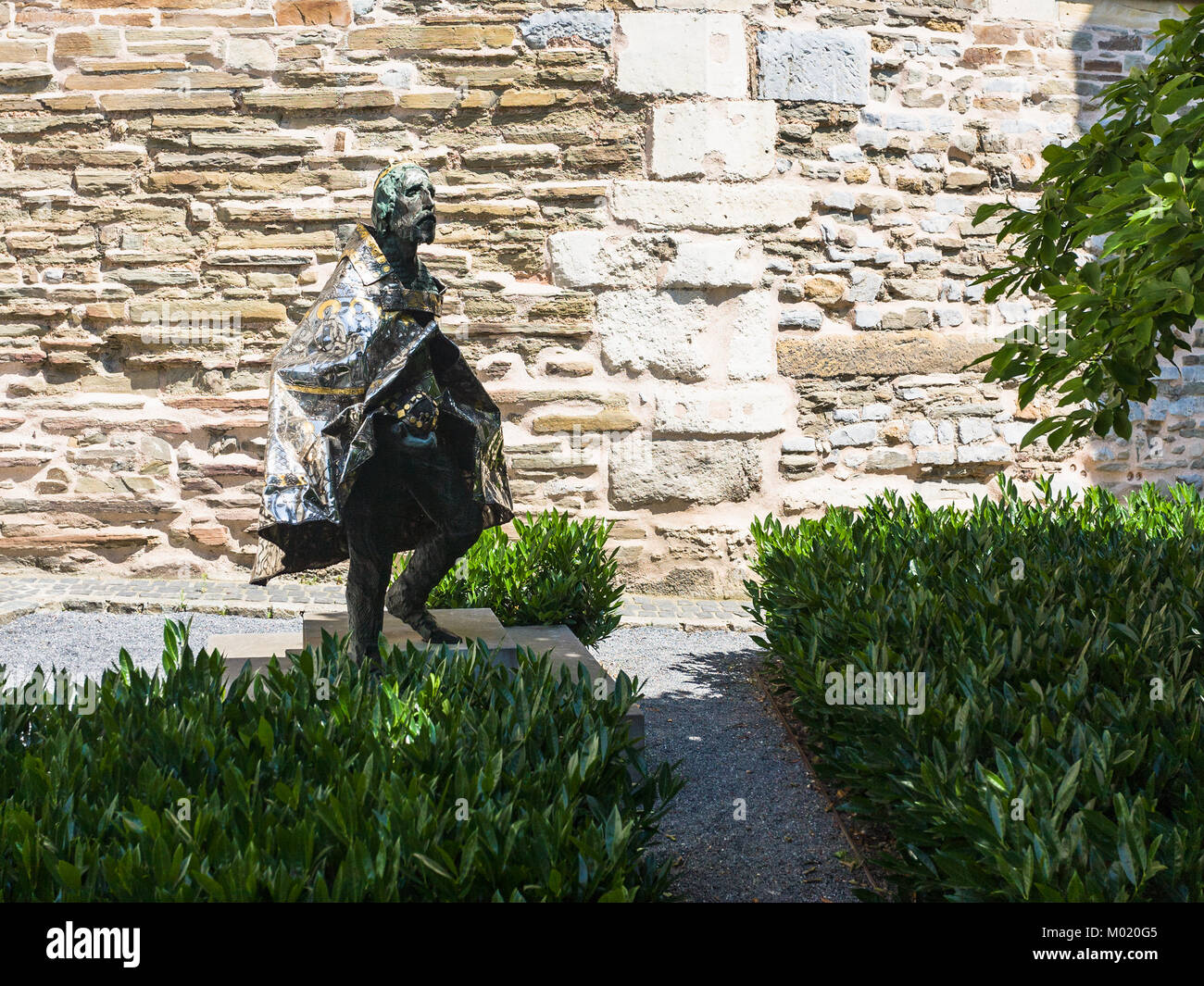 AACHEN, GERMANY - JUNE 27, 2010: statue of Statue of St Stephen of ...