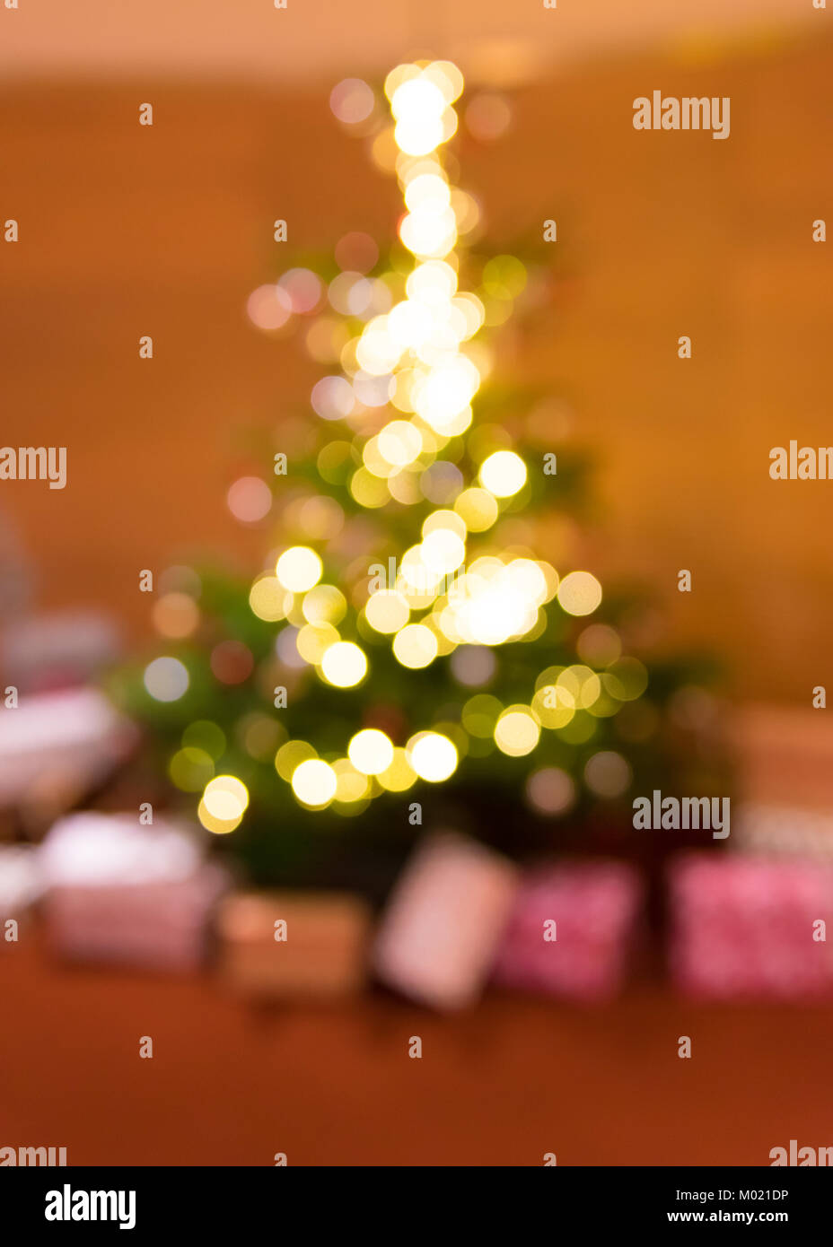 Blurred room on christmas hi-res stock photography and images - Alamy