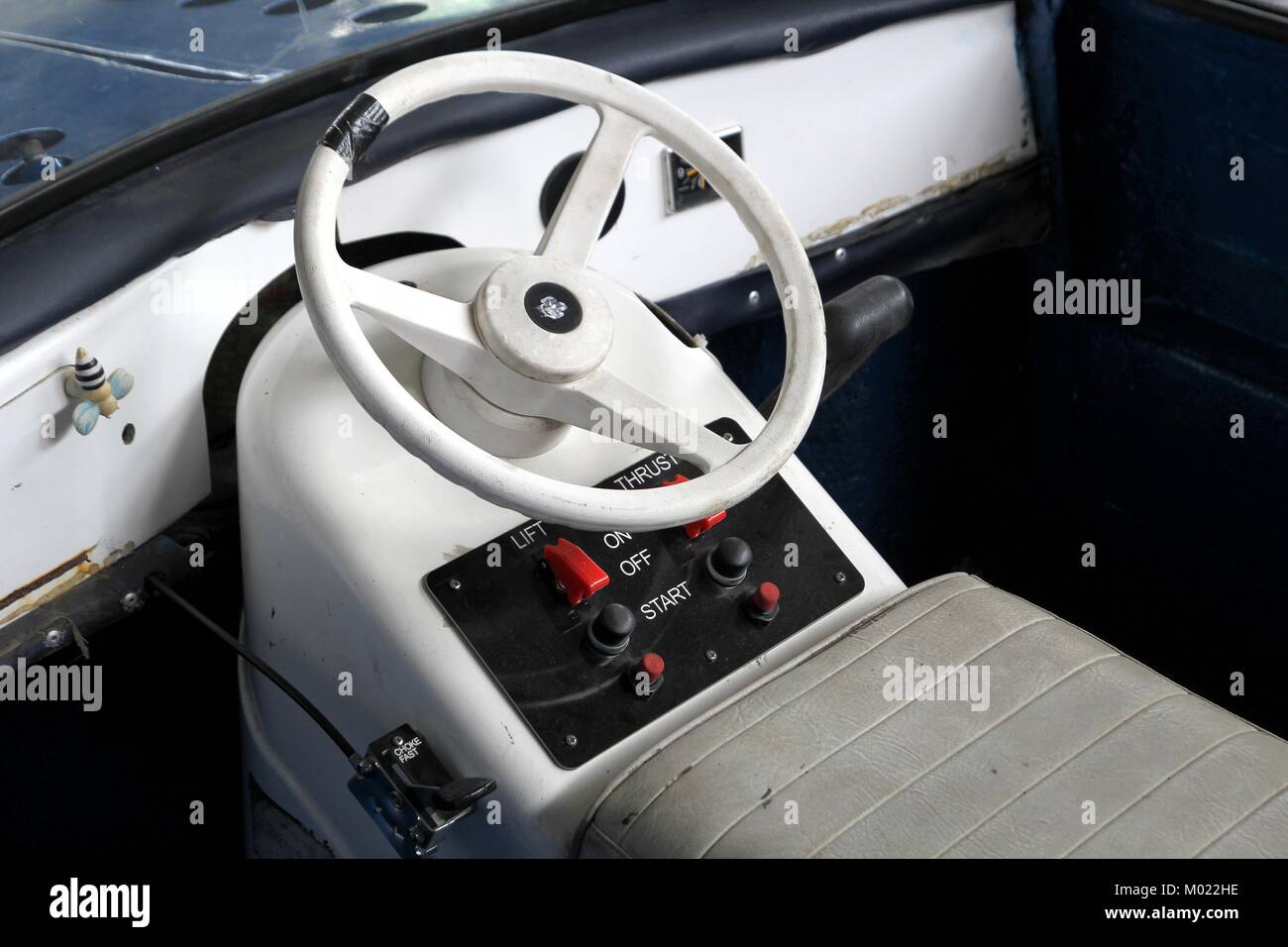Lee-on-the-Solent, Hampshire, UK - June 10 2017: The basic controls of ...