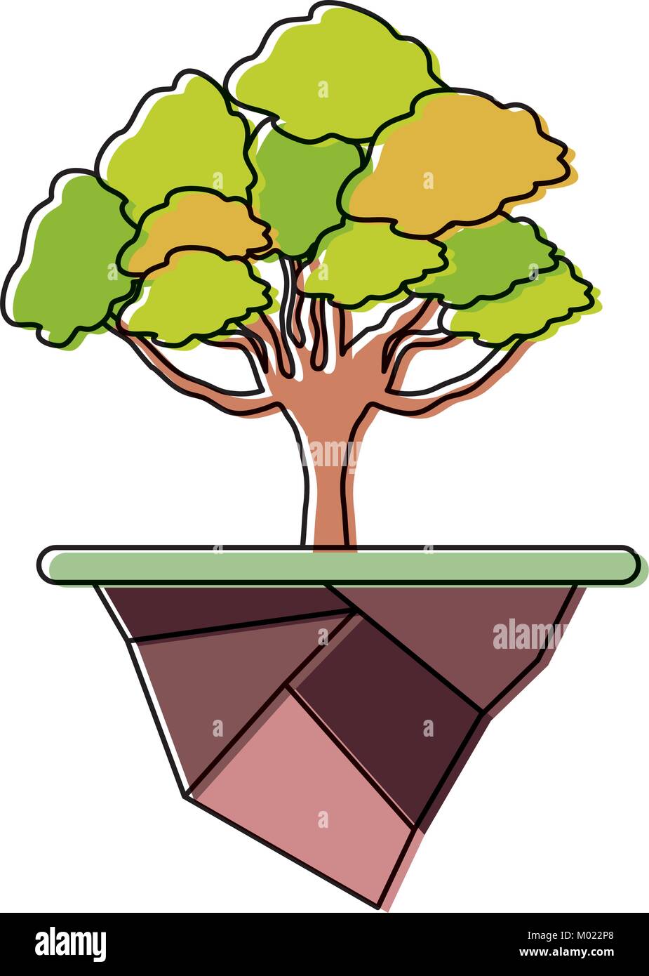 Elm tree design Stock Vector Image & Art - Alamy