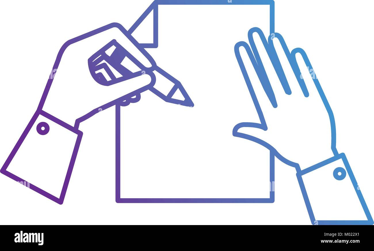 Hand writen Stock Vector Images - Alamy