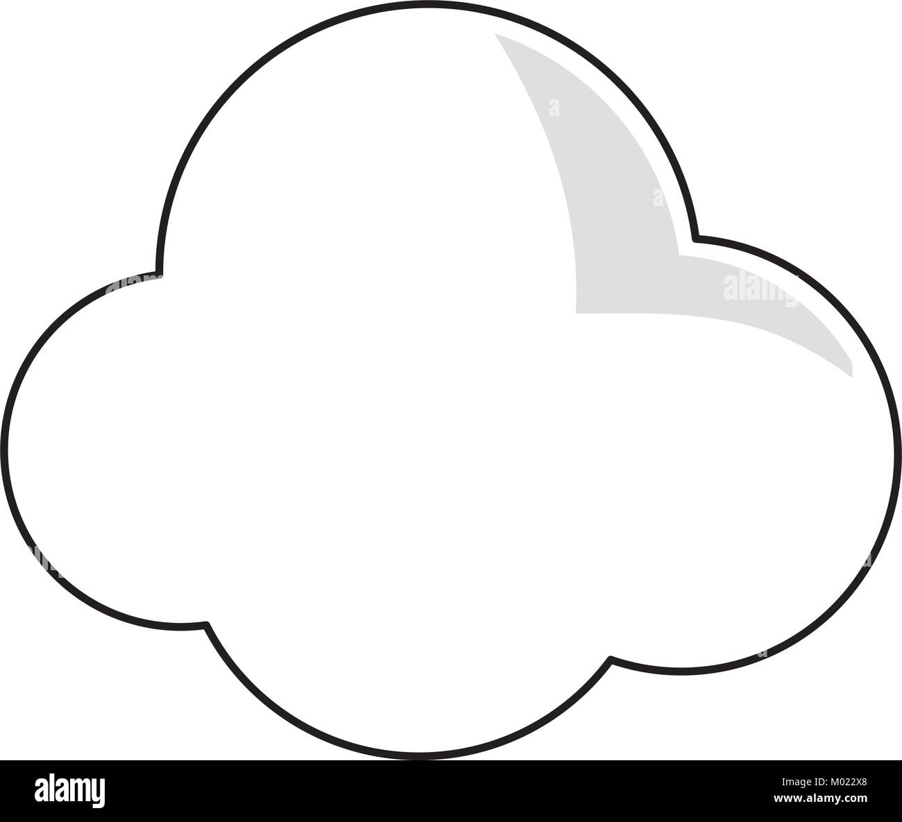 cloud vector illustration Stock Vector Image & Art - Alamy