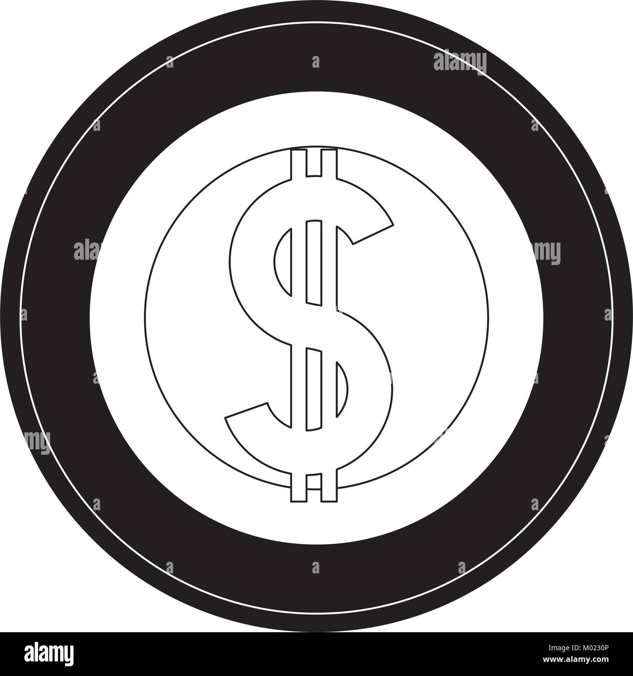 coin vector illustration Stock Vector Image & Art - Alamy
