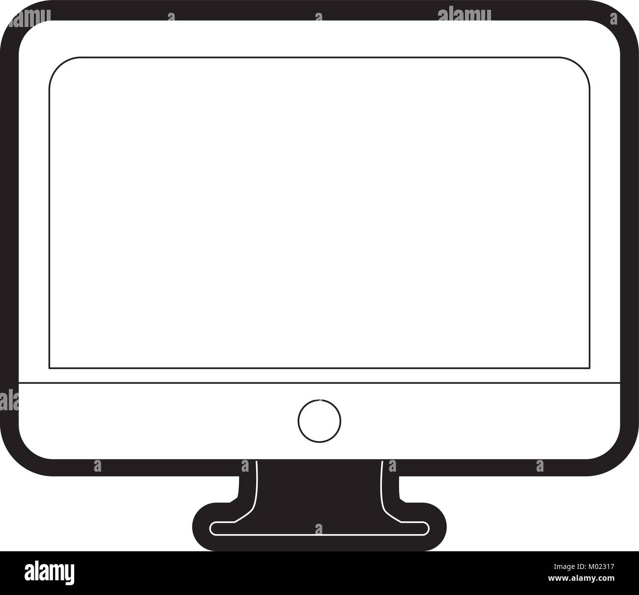 Screen vector illustration Stock Vector Image & Art - Alamy