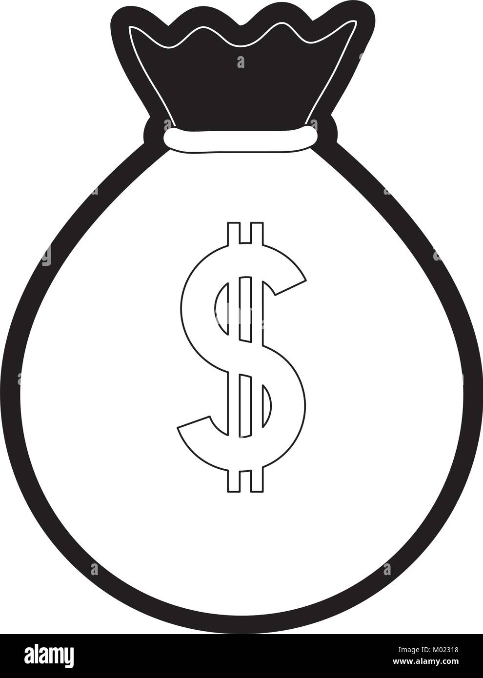 money bag design Stock Vector Image & Art - Alamy