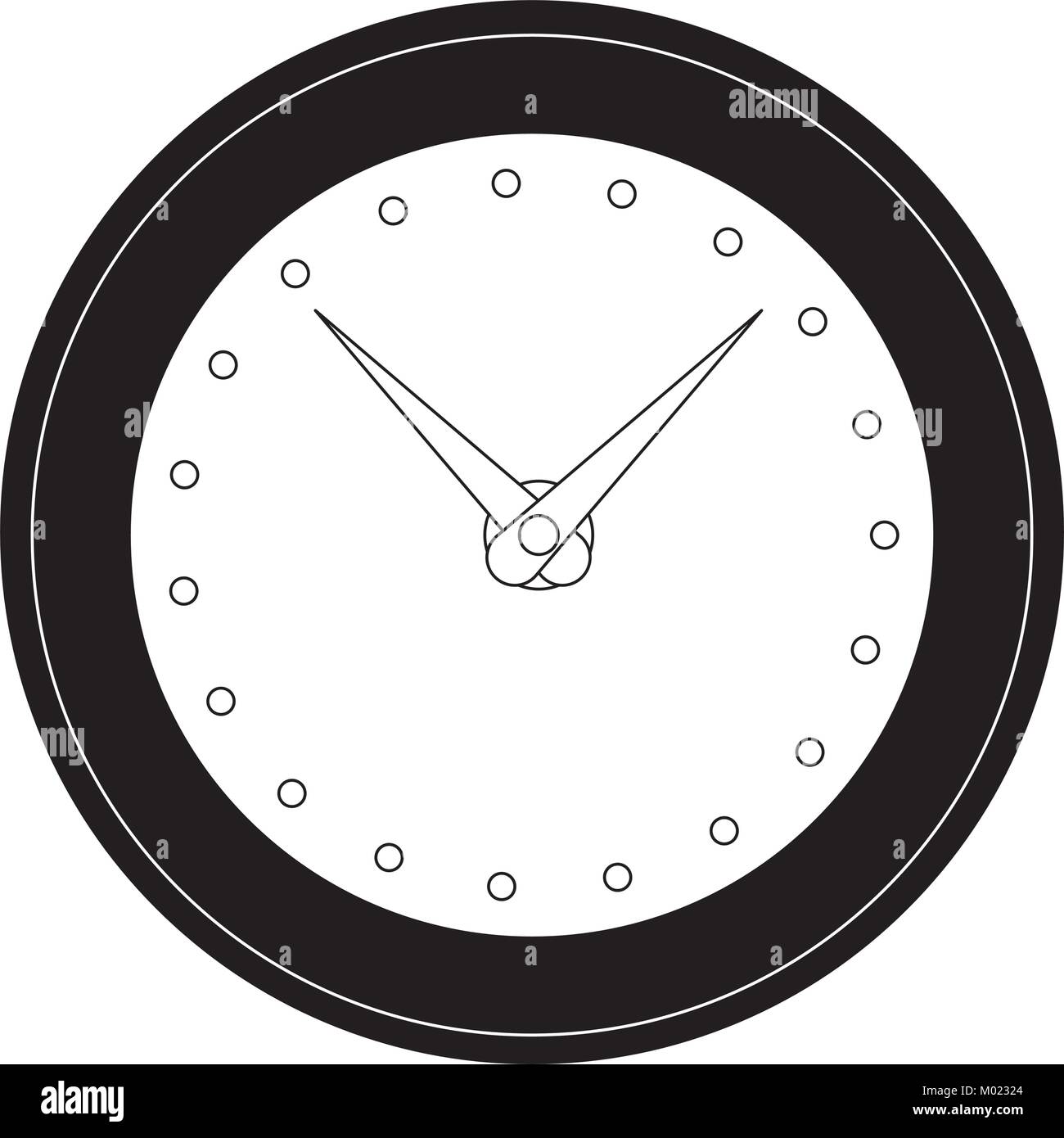 clock vector illustration Stock Vector Image & Art - Alamy