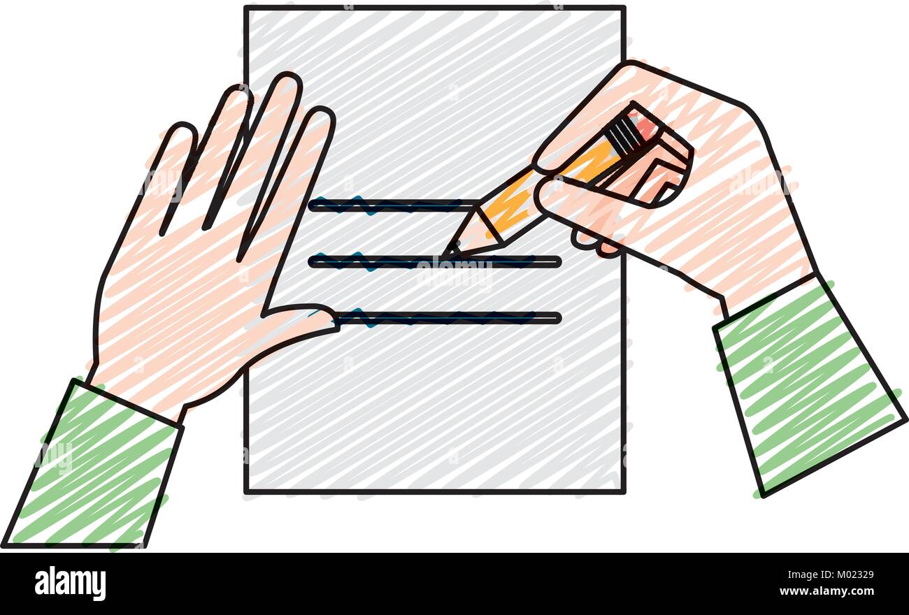 Hand writen Stock Vector Images - Alamy