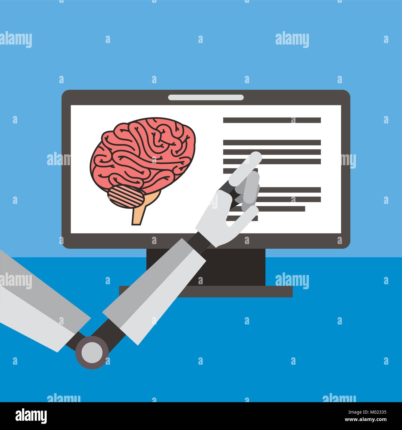 Brain monitor communication hi-res stock photography and images - Alamy