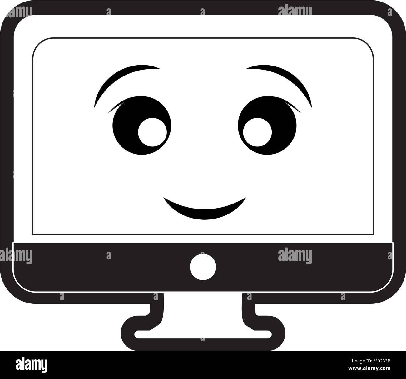 Screen vector illustration Stock Vector Image & Art - Alamy