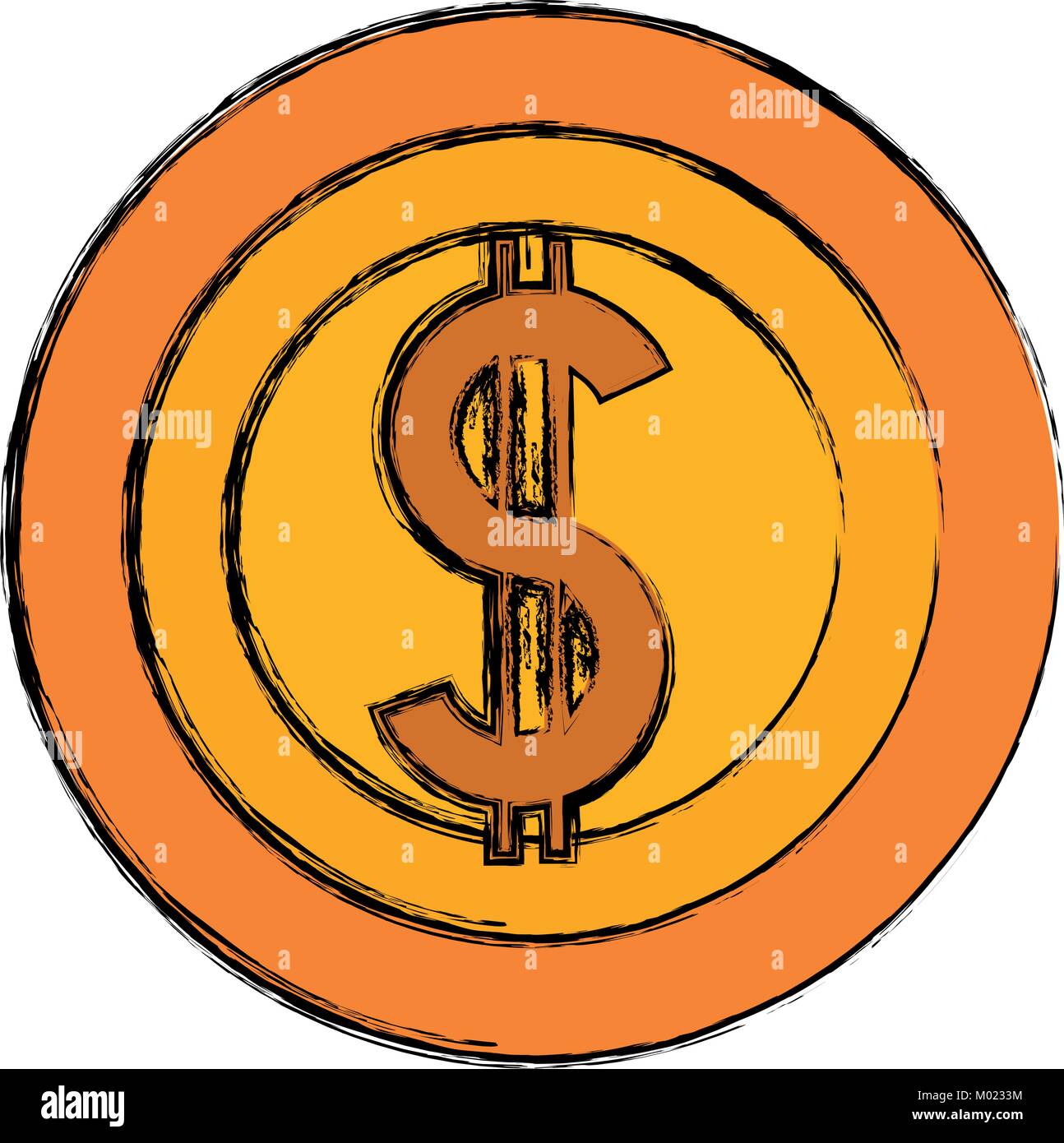 coin vector illustration Stock Vector Image & Art - Alamy