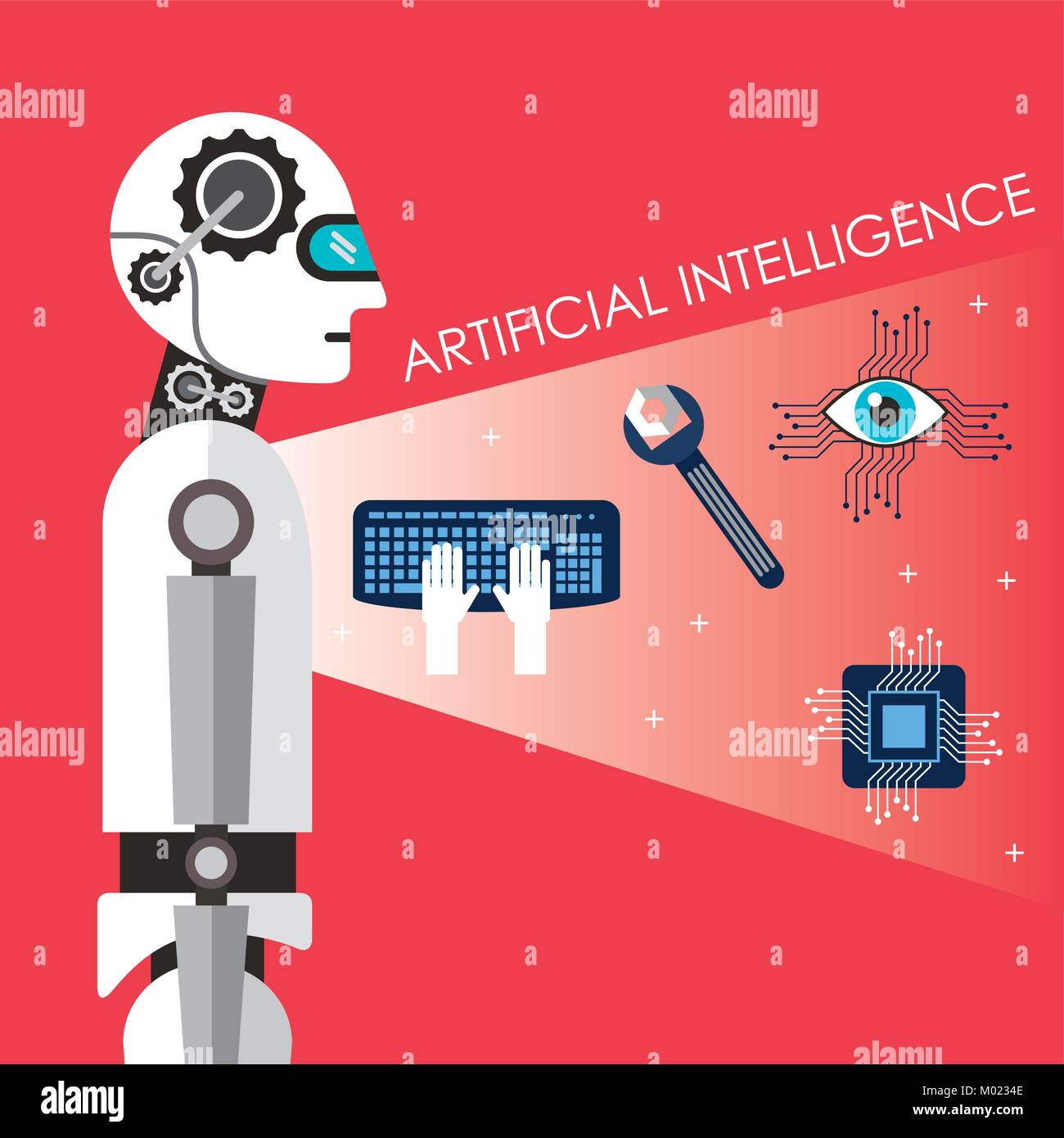Futurist machine Stock Vector Images - Alamy