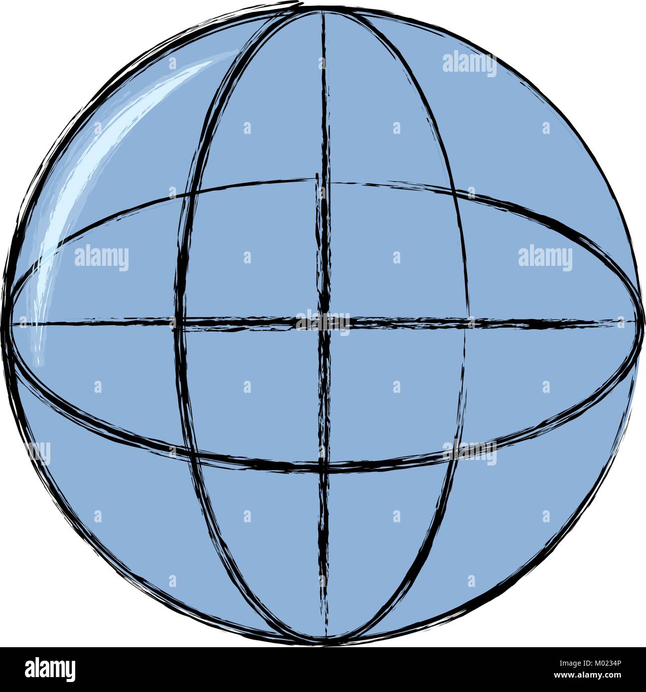 Globe vector illustration Stock Vector Image & Art - Alamy