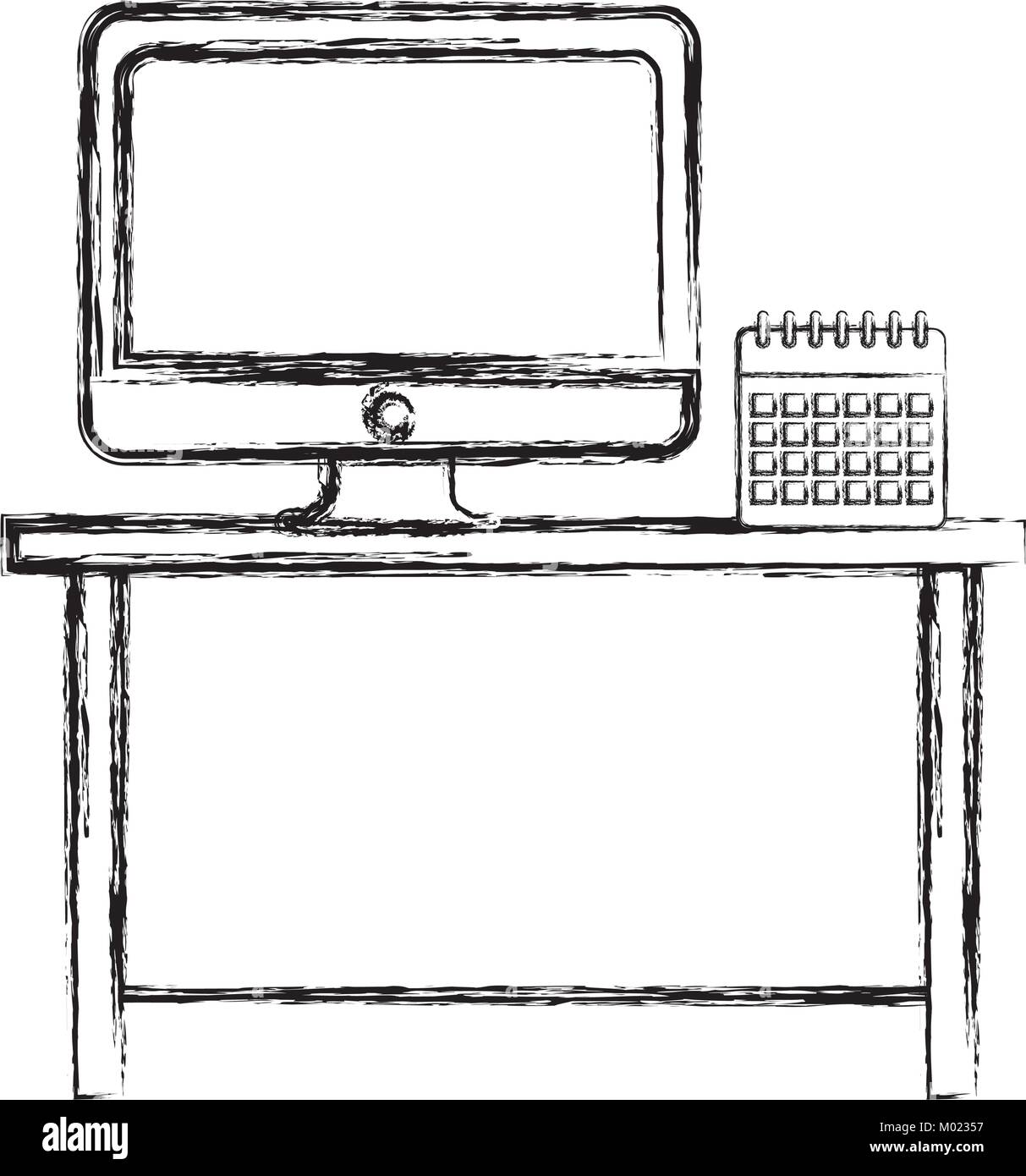 screen vector illustration Stock Vector Image & Art - Alamy