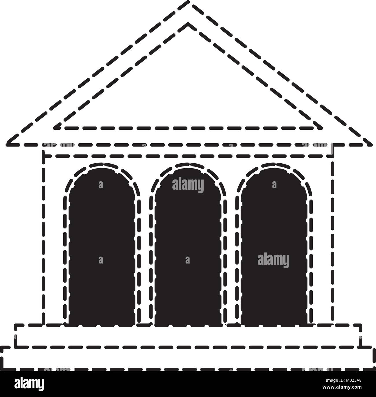 Greek building design Stock Vector Image & Art - Alamy