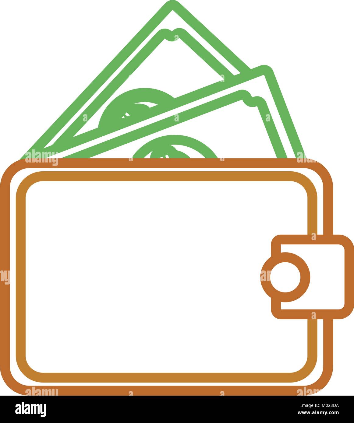 wallet vector illustration Stock Vector Image & Art - Alamy