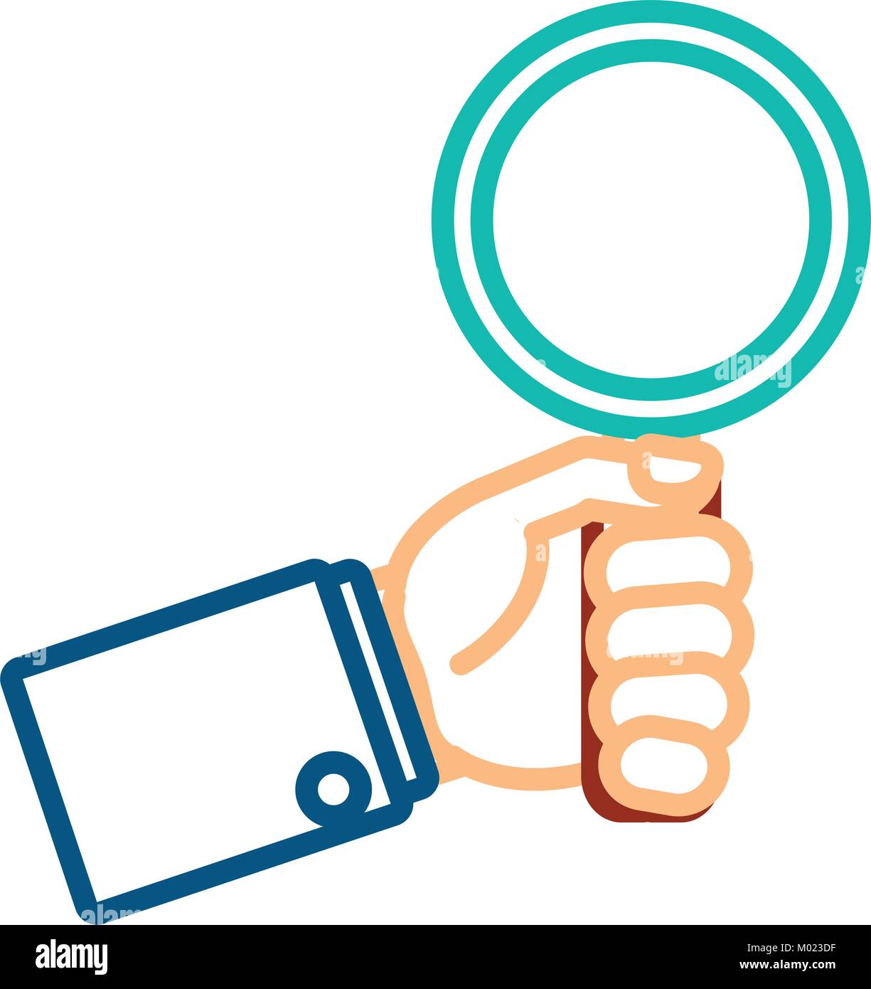 Magnifying glass design Stock Vector Image & Art - Alamy