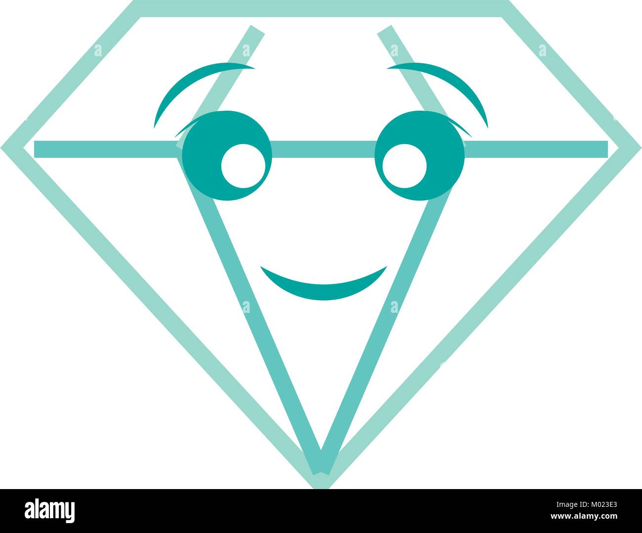 diamond vector illustration Stock Vector Image & Art - Alamy