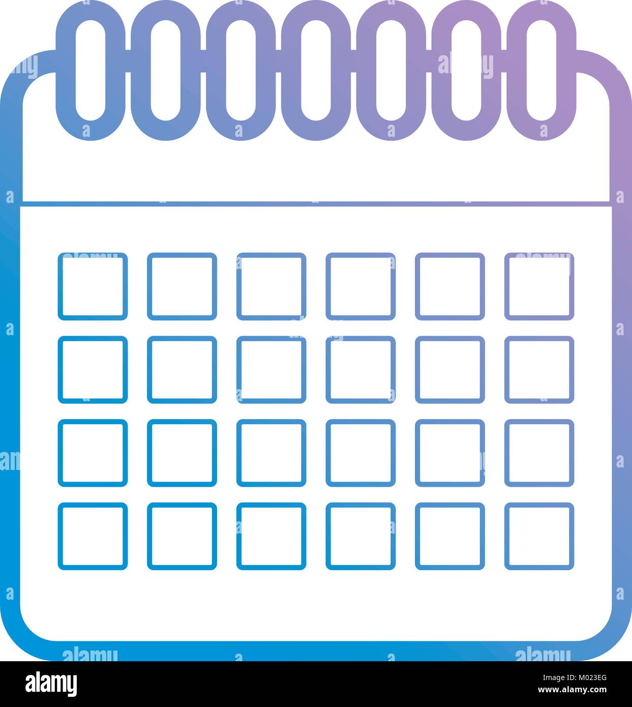 Calendar vector illustration Stock Vector Image & Art - Alamy