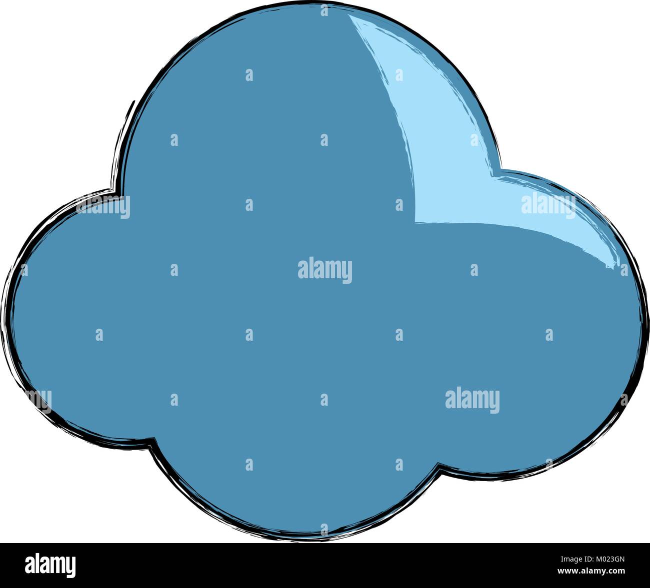 Cloud vector illustration Stock Vector Image & Art - Alamy