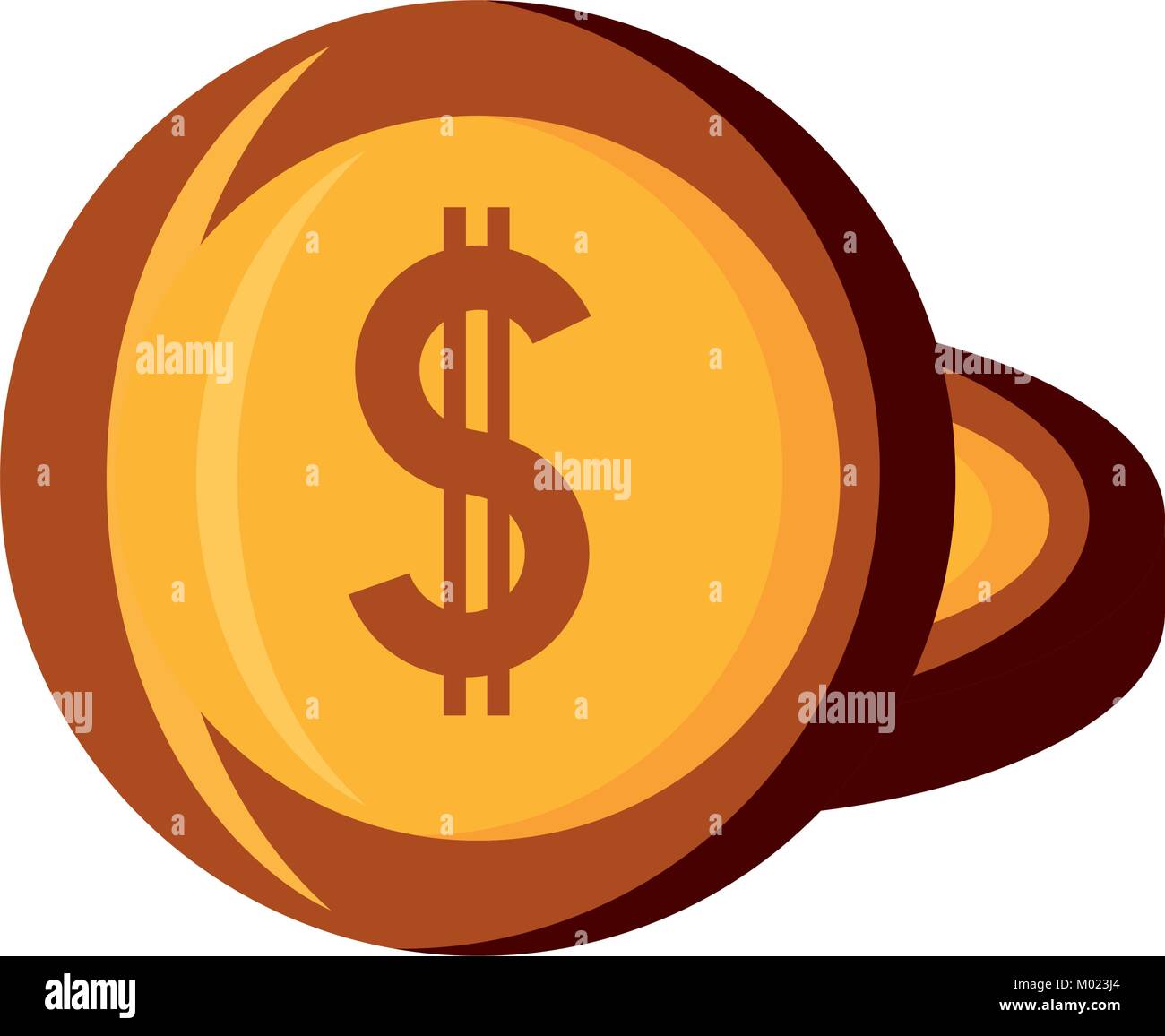 coins vector illustration Stock Vector Image & Art - Alamy
