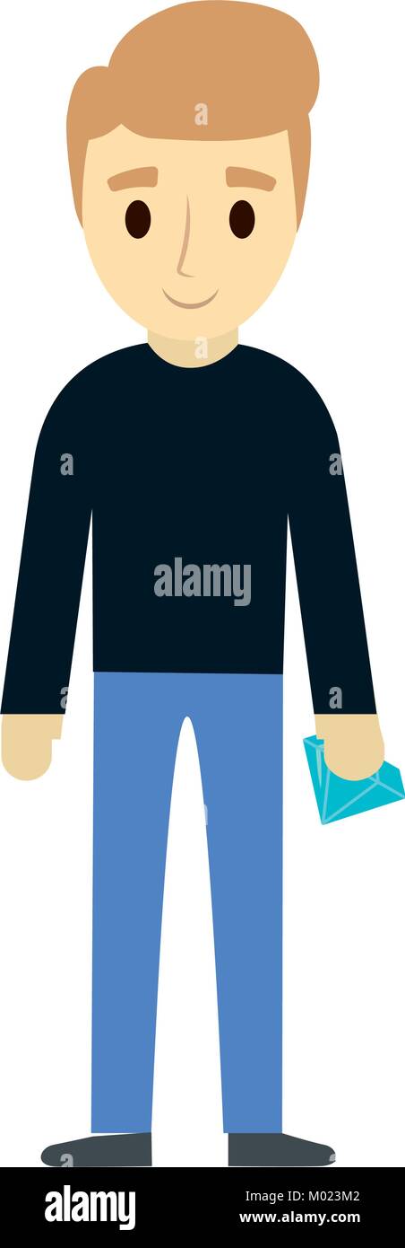 man and object design Stock Vector Image & Art - Alamy