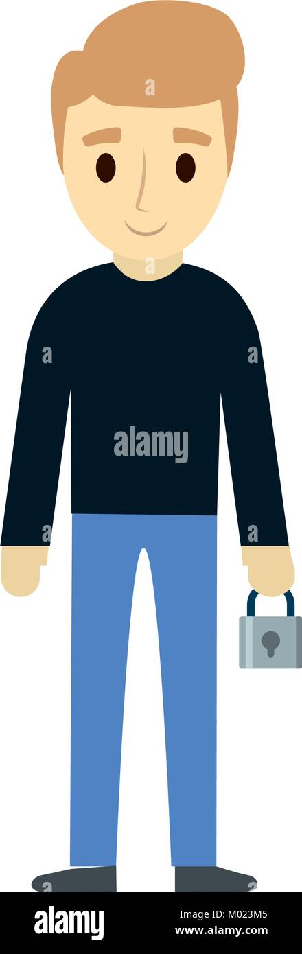 man and object design Stock Vector Image & Art - Alamy