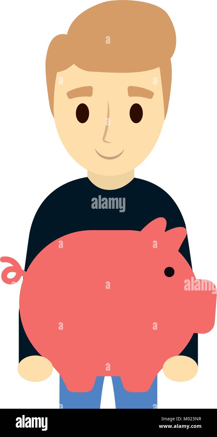 man and object design Stock Vector Image & Art - Alamy