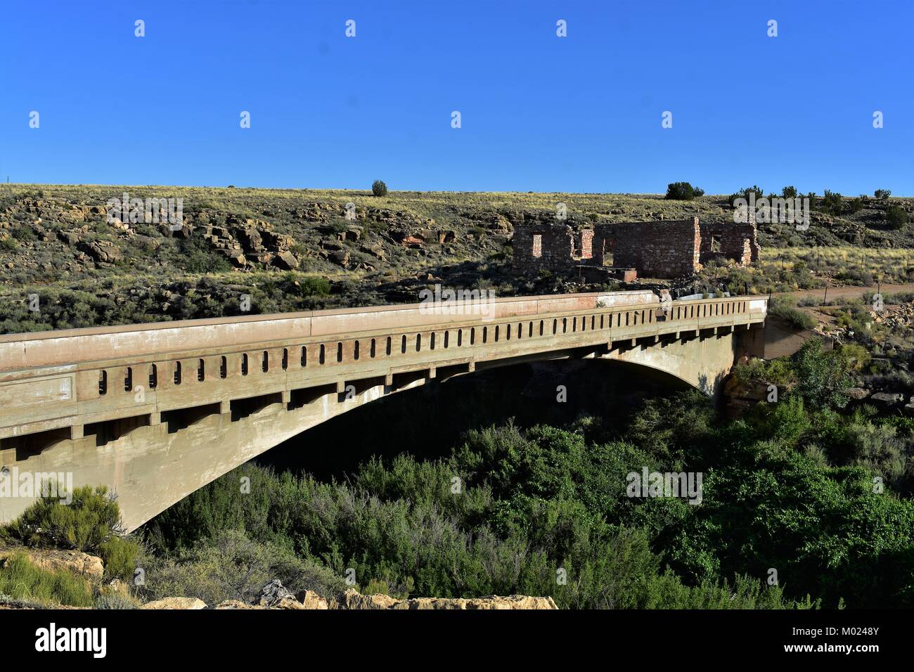 Crumbling Route 66 Bridge Stock Photo - Alamy