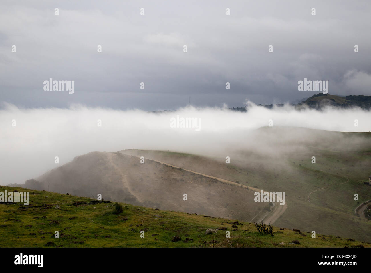 Dublin Fog Ireland Stock Photo - Alamy