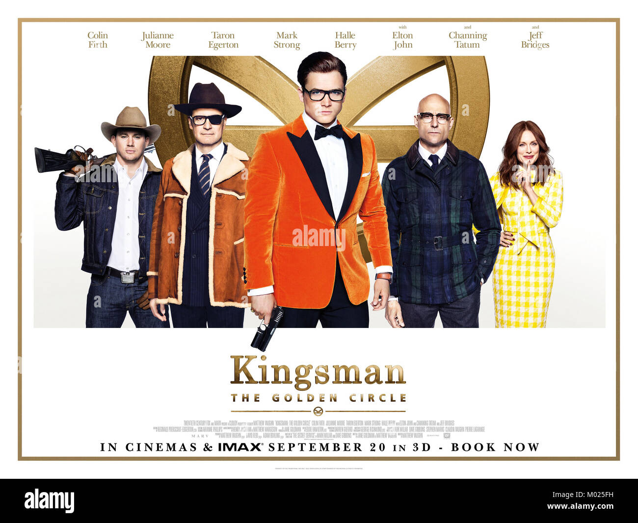 RELEASE DATE: September 22, 2017 TITLE: Kingsman: The Golden Circle ...