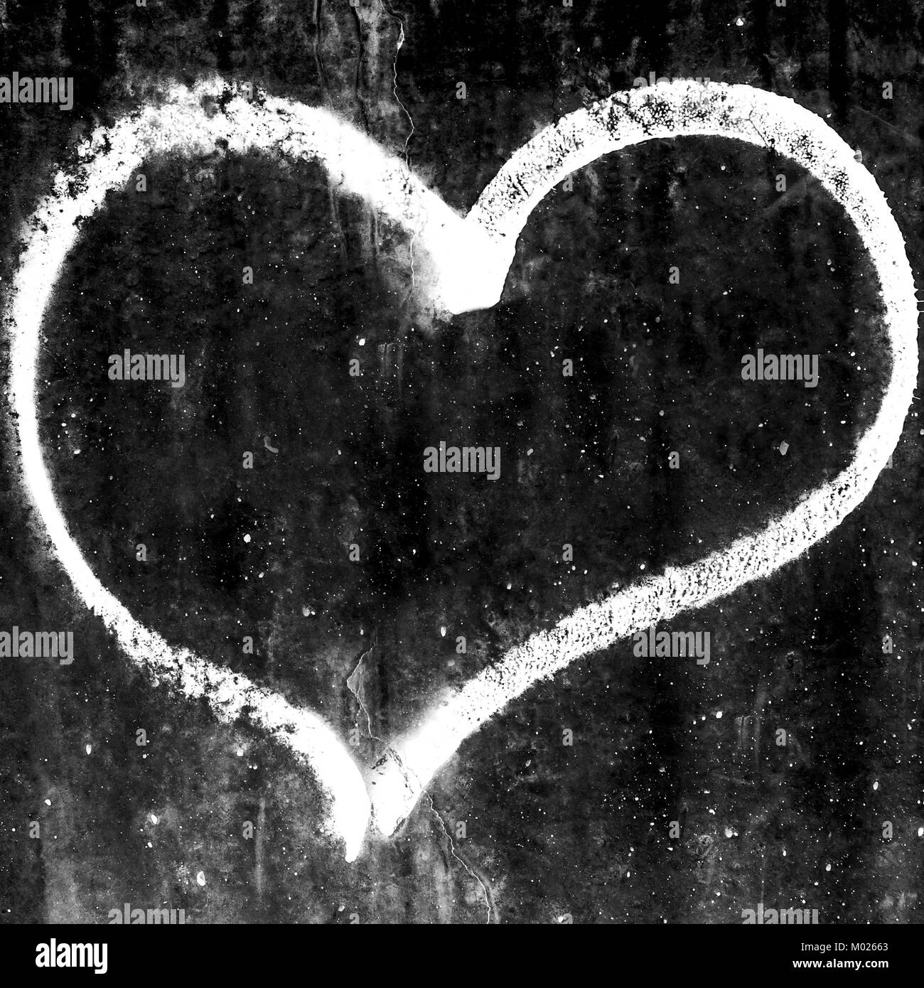 Love romance frame concept Black and White Stock Photos & Images - Alamy