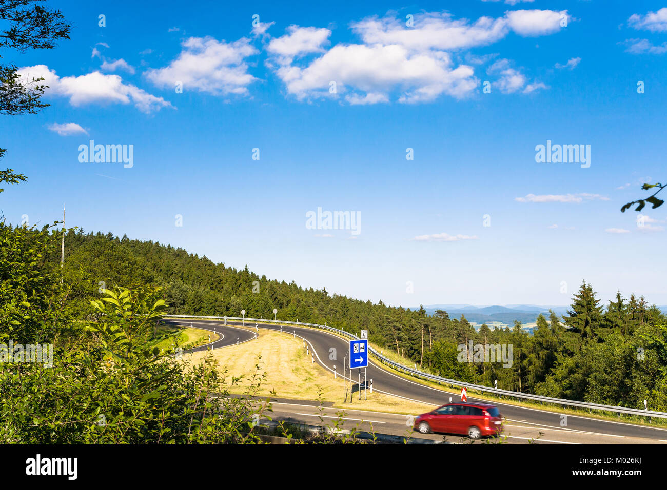 Autobahn rest area hi-res stock photography and images - Alamy
