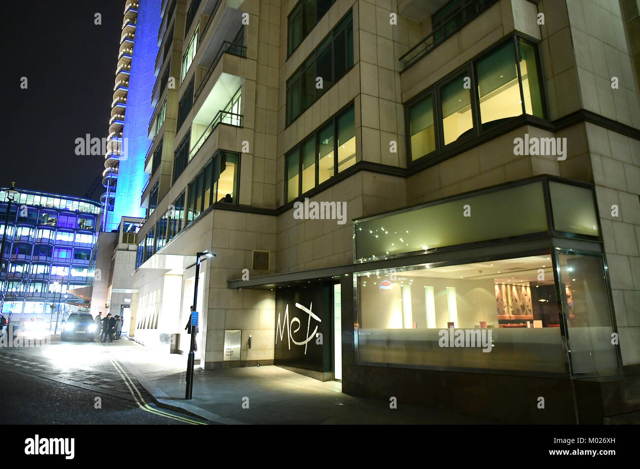 General View of The Met Bar, London Stock Photo - Alamy