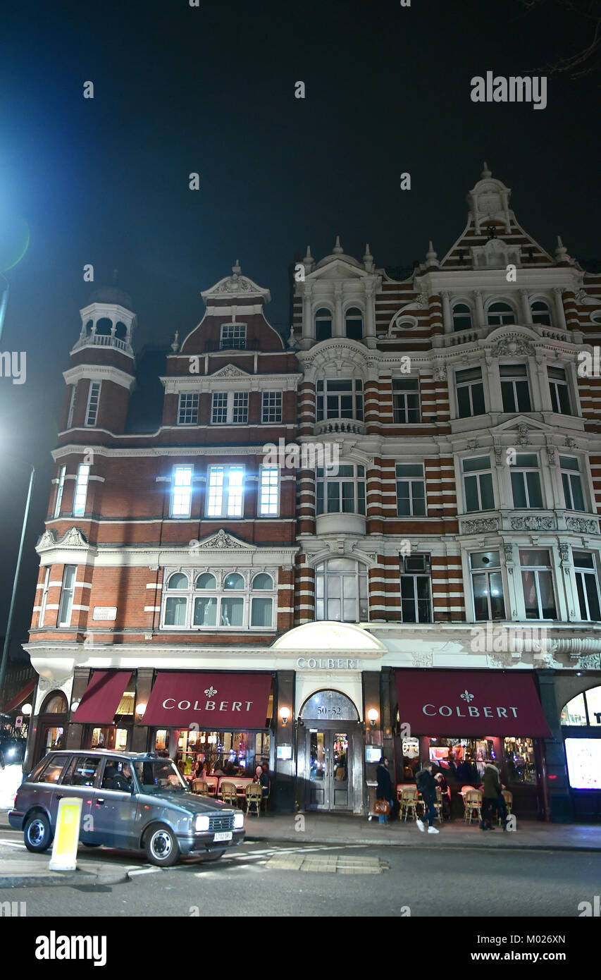General View of The Colbert restaurant, London Stock Photo - Alamy