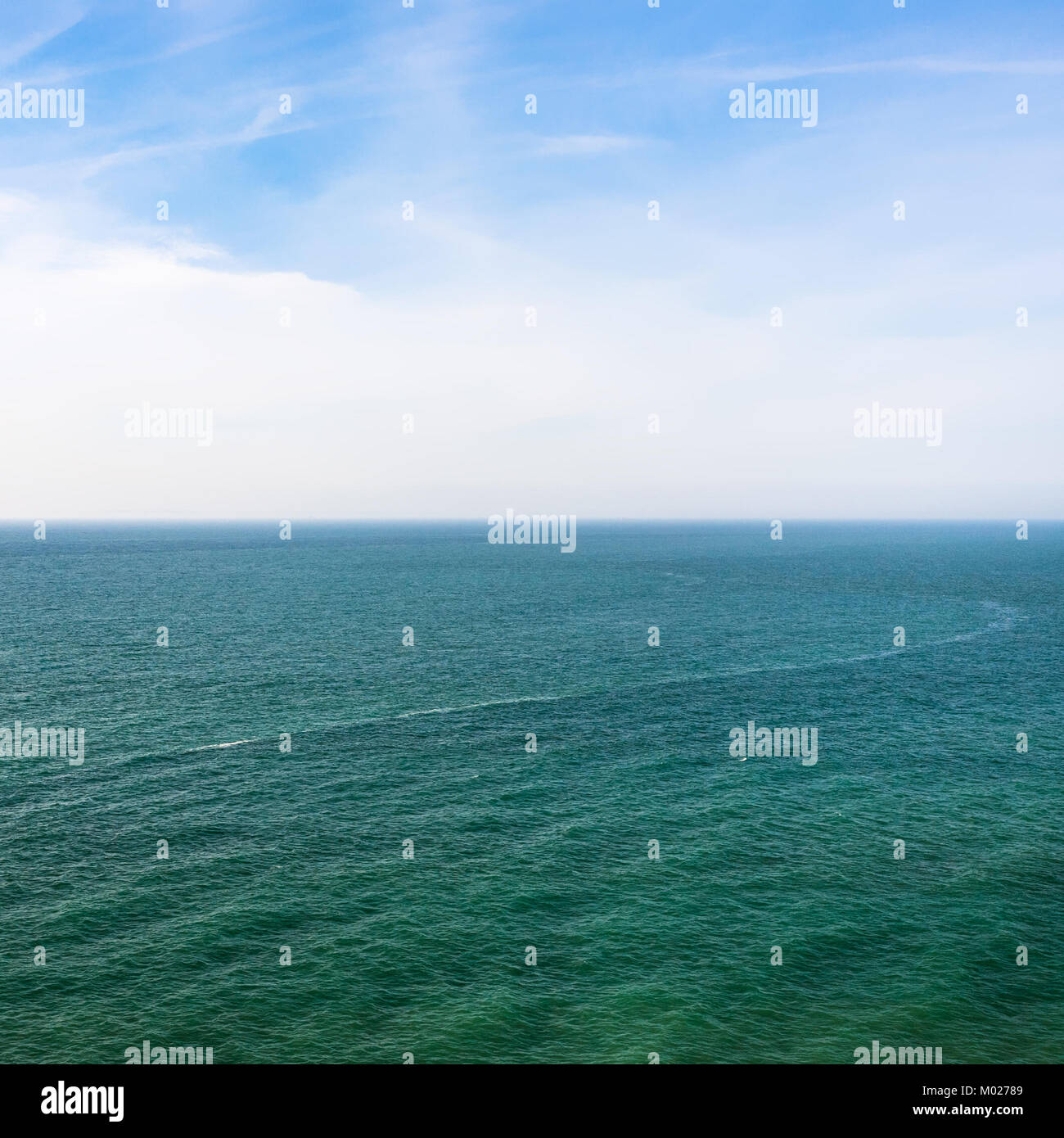 travel to France - view of English channel from Cap Gris-Nez in Cote d ...
